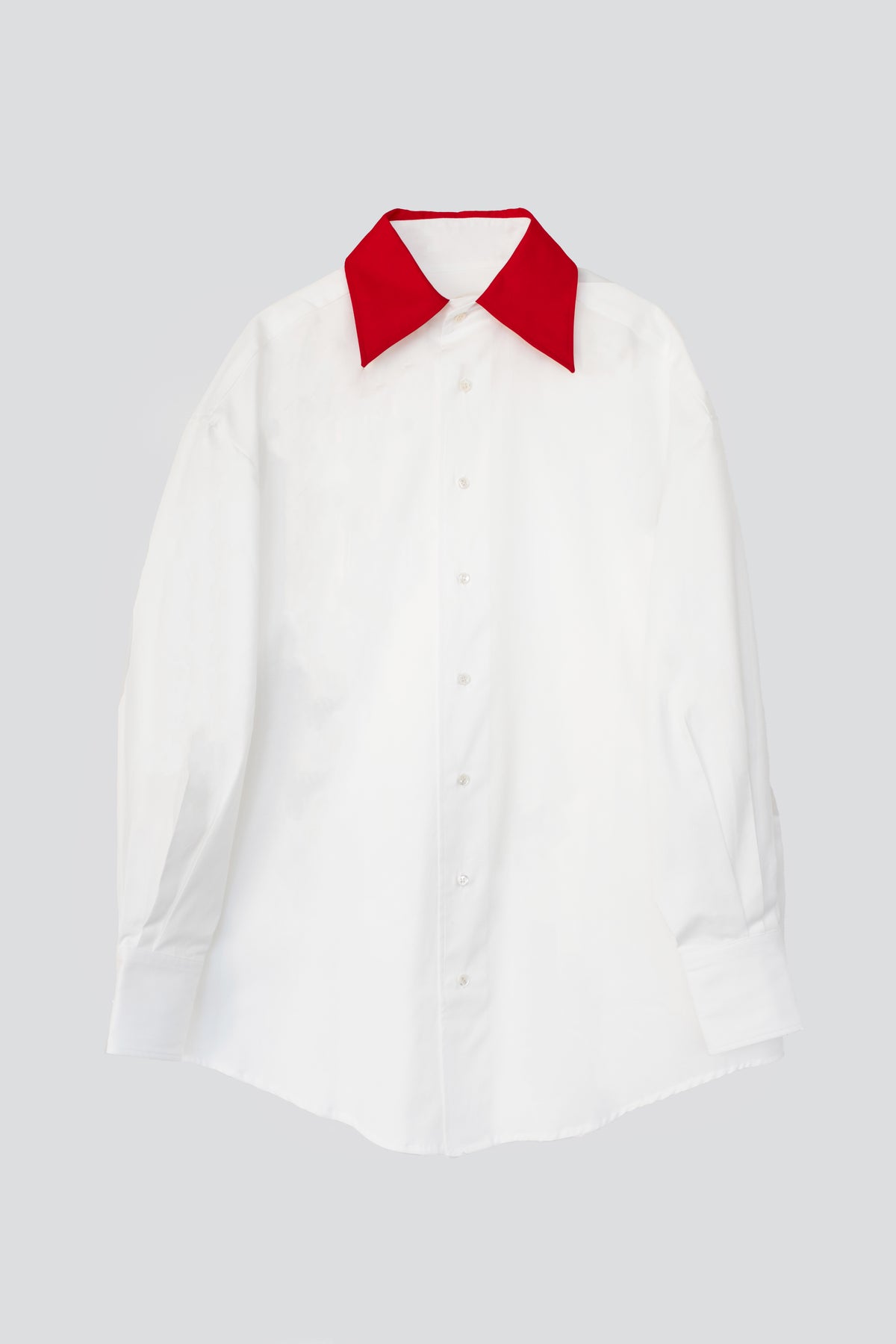Red Collar Shirt